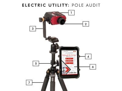 Pole Audit for O-Calc Kit - Laser Tech