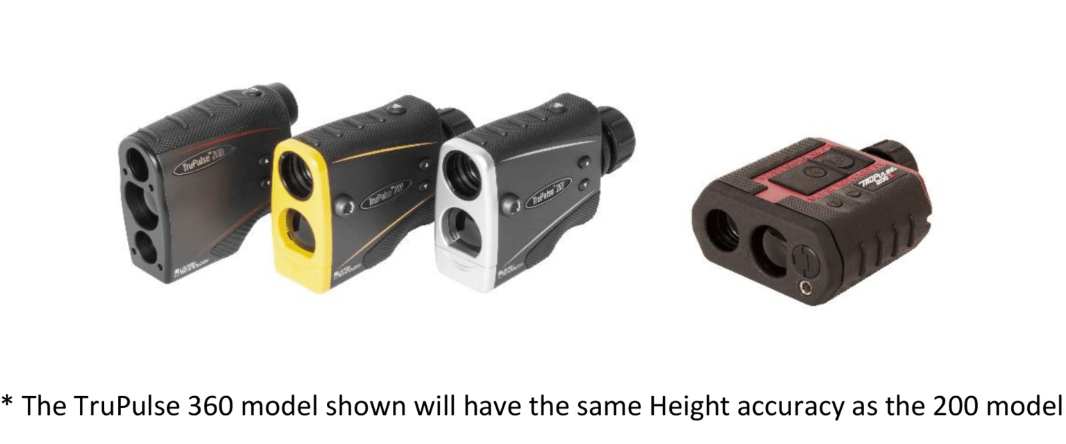 TruPulse® 200 Series Height Measurement Accuracies - Laser Tech